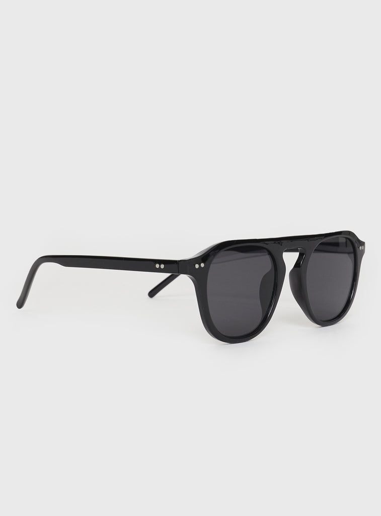 Matilda Sunglasses Black | Princess Polly