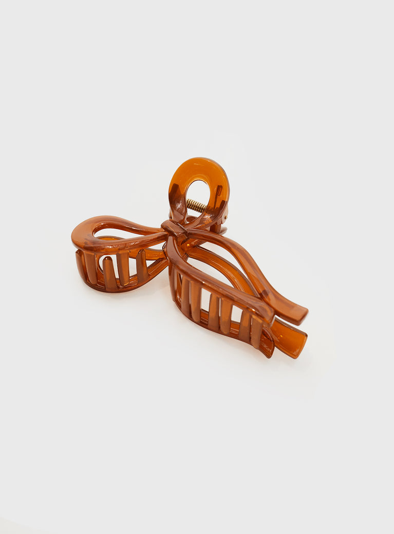 Cher-lee Hair Clip Brown | Princess Polly USA