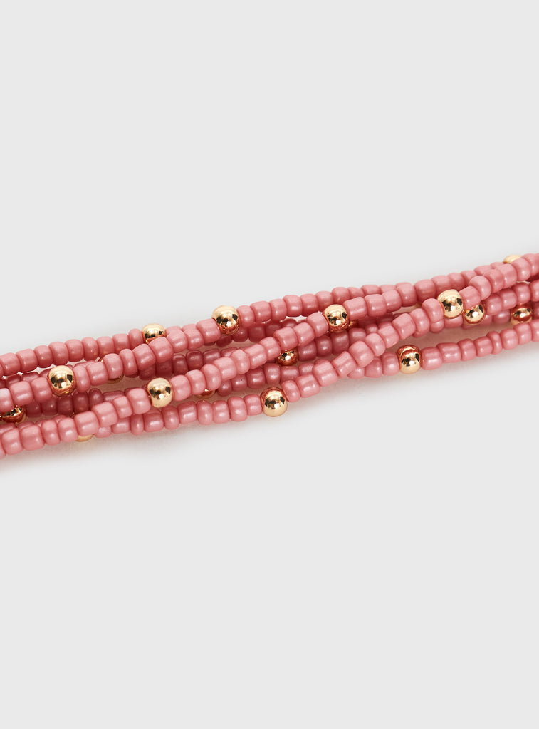 Mamba Necklace Pink | Princess Polly