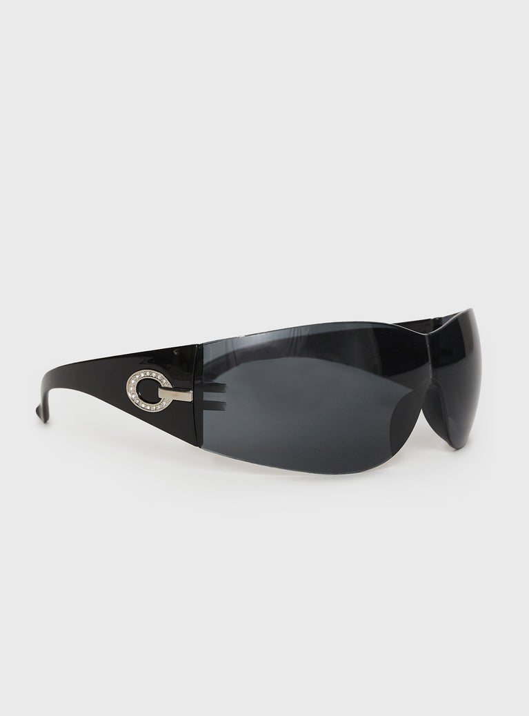 Callile Sunglasses Black | Princess Polly USA