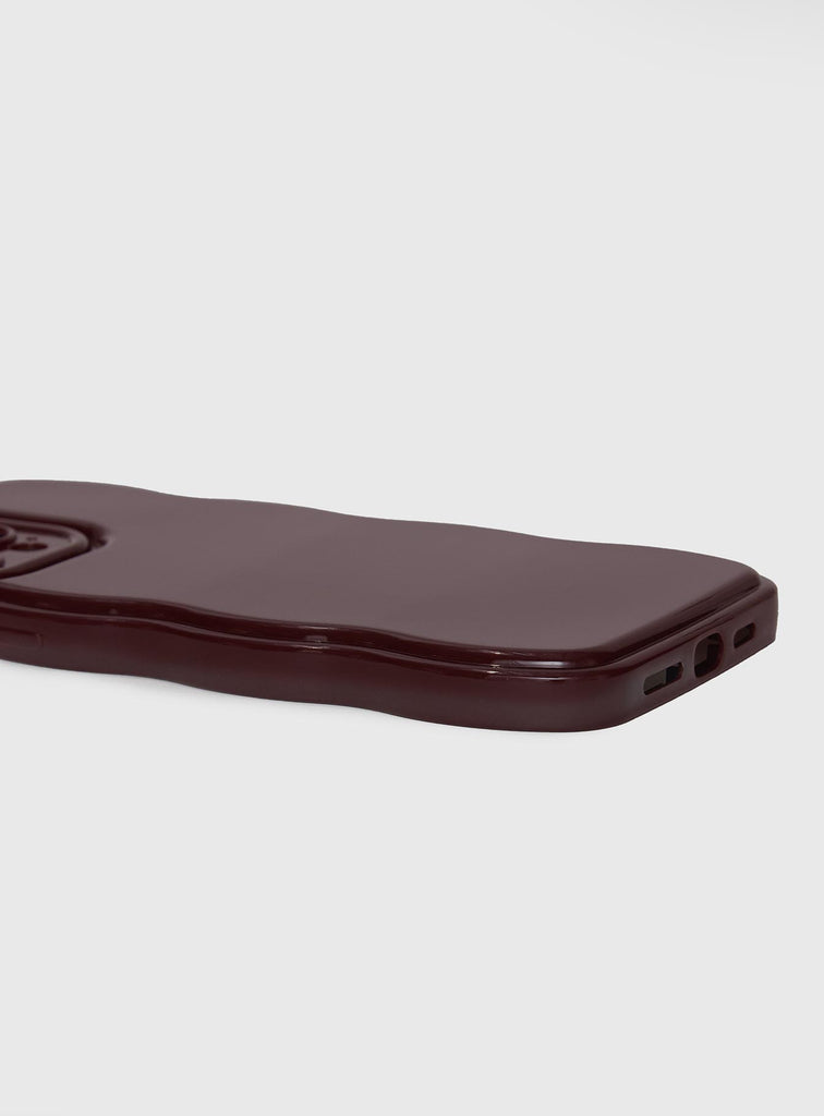 Ravenna Iphone Case Burgundy | Princess Polly USA