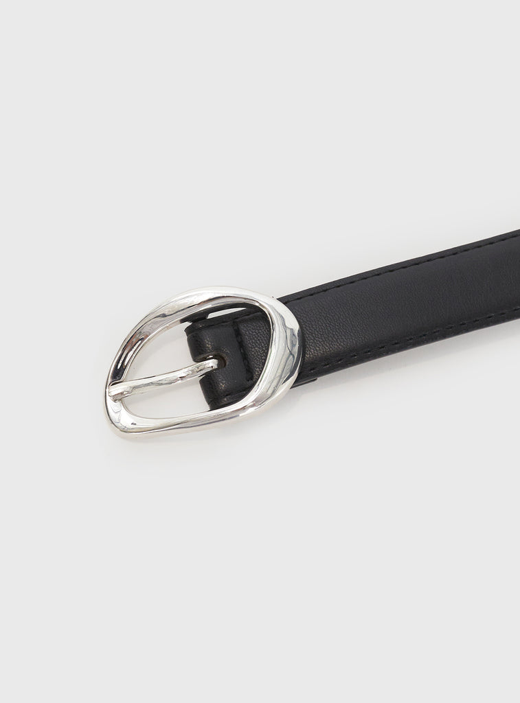 Atreides Belt Black / Silver | Princess Polly