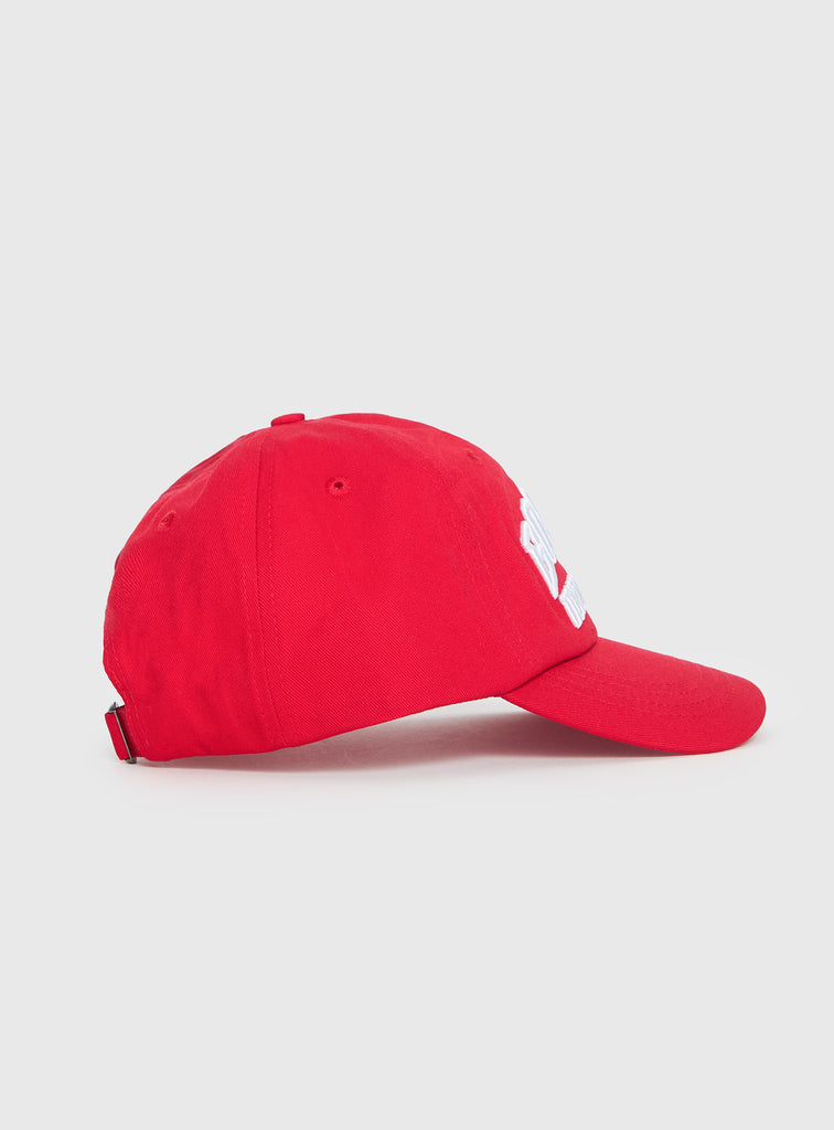 BU Dad Cap Red | Princess Polly
