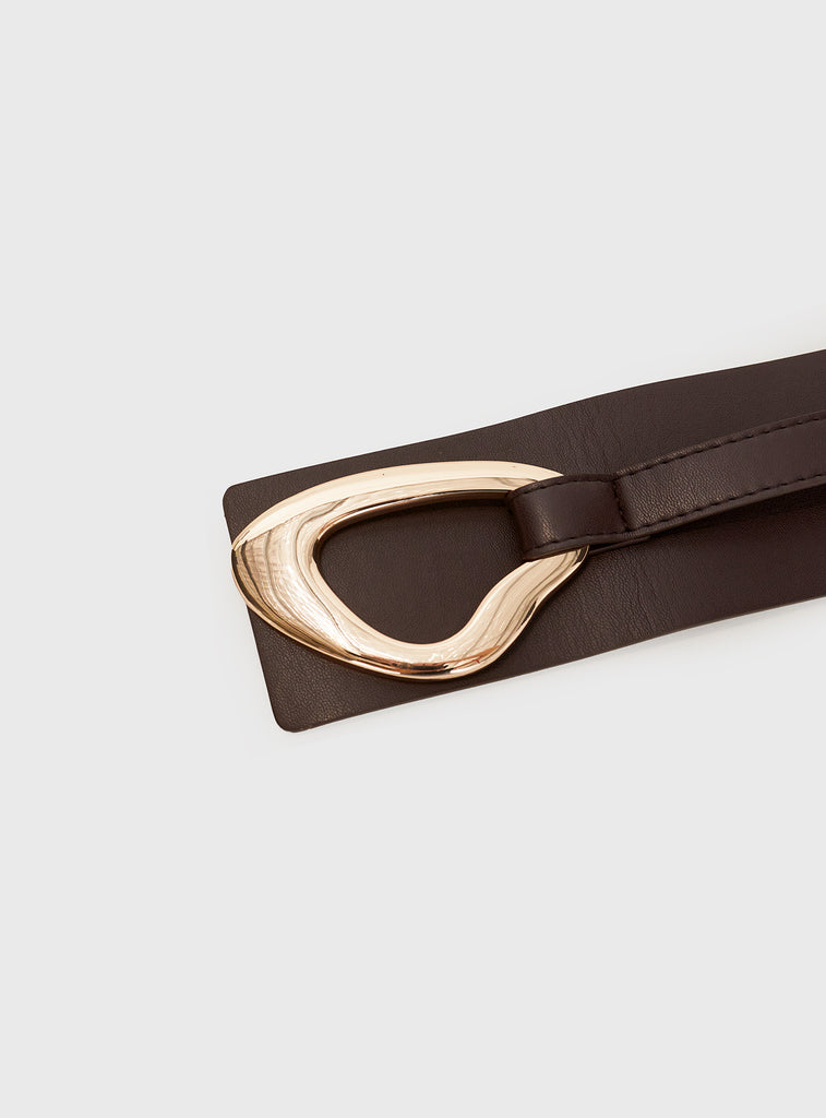 Alixx Belt Brown | Princess Polly USA