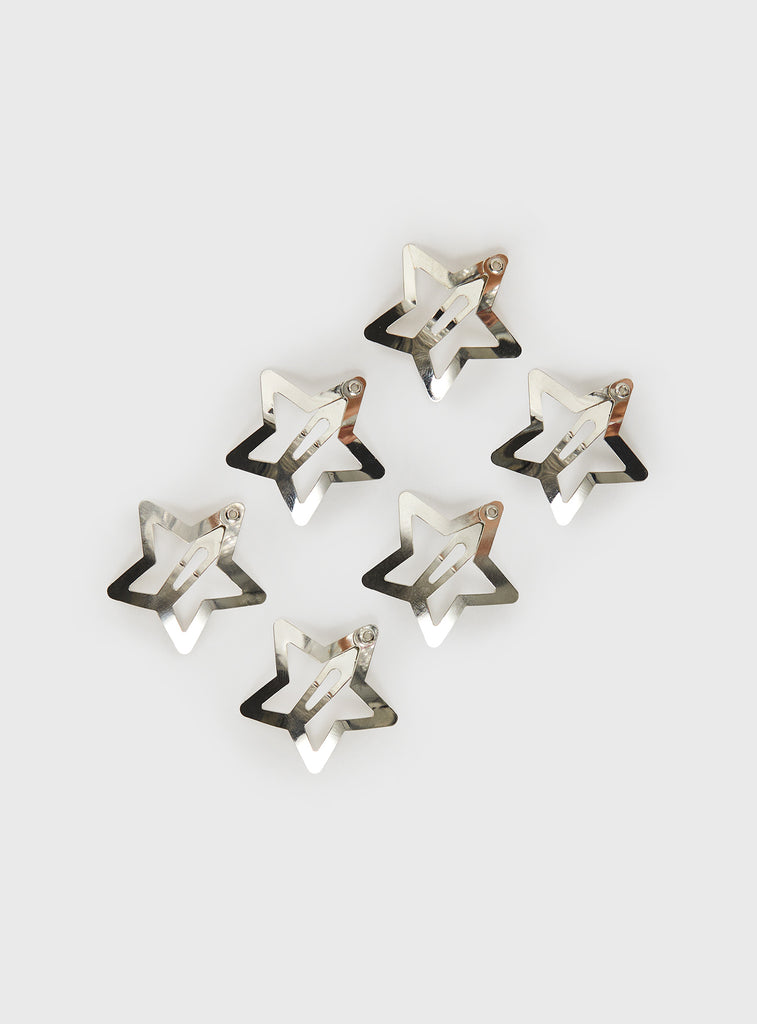 Frederick Star Clip Pack Silver | Princess Polly