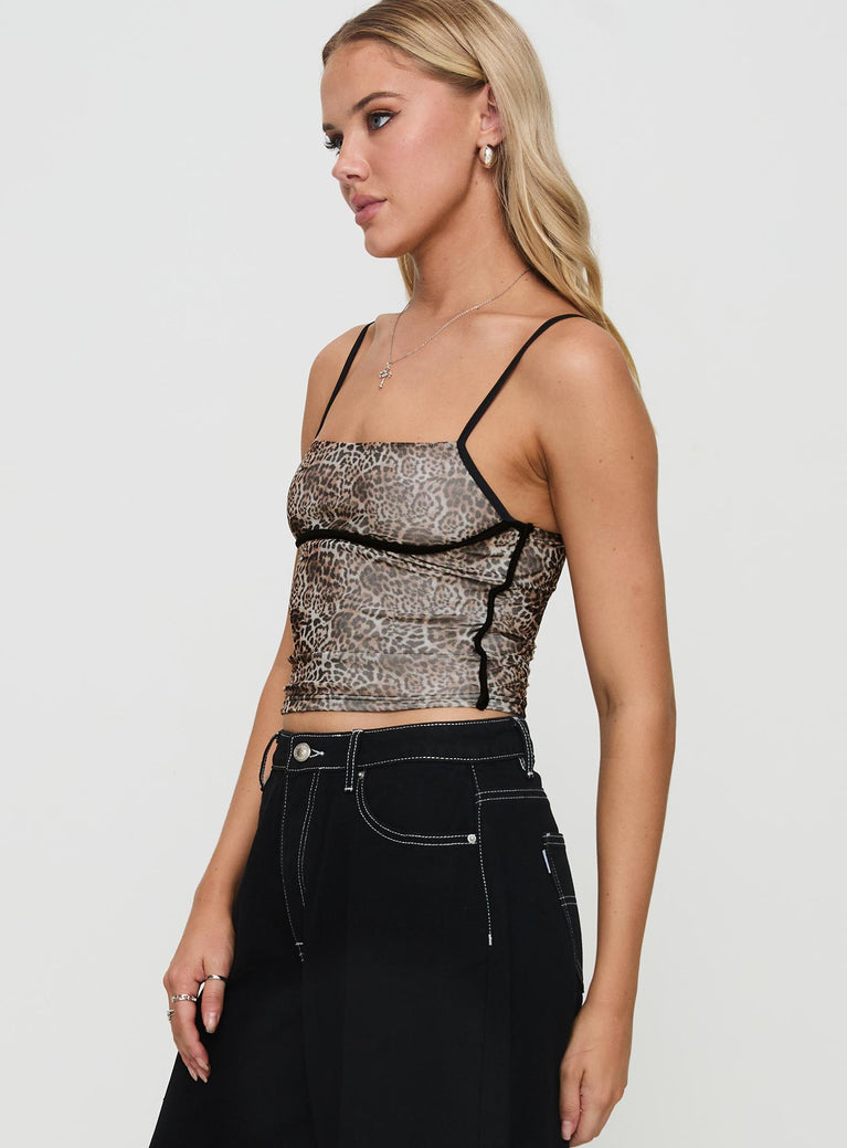 Maidenwell Contrast Top Multi | Princess Polly USA