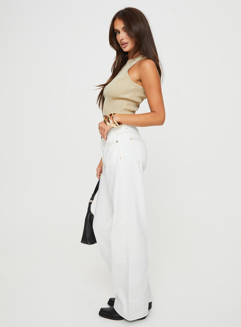 Top Model Jeans Porcelain | Princess Polly USA