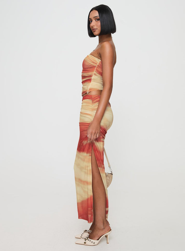 Greendale Set Orange Multi | Princess Polly USA