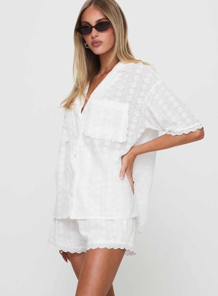 Daisy Chains Set White | Princess Polly