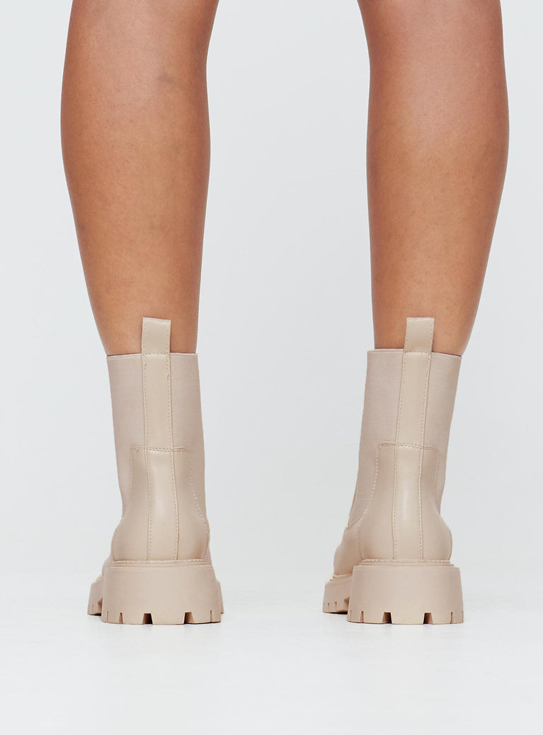 Elijah Boots Cream