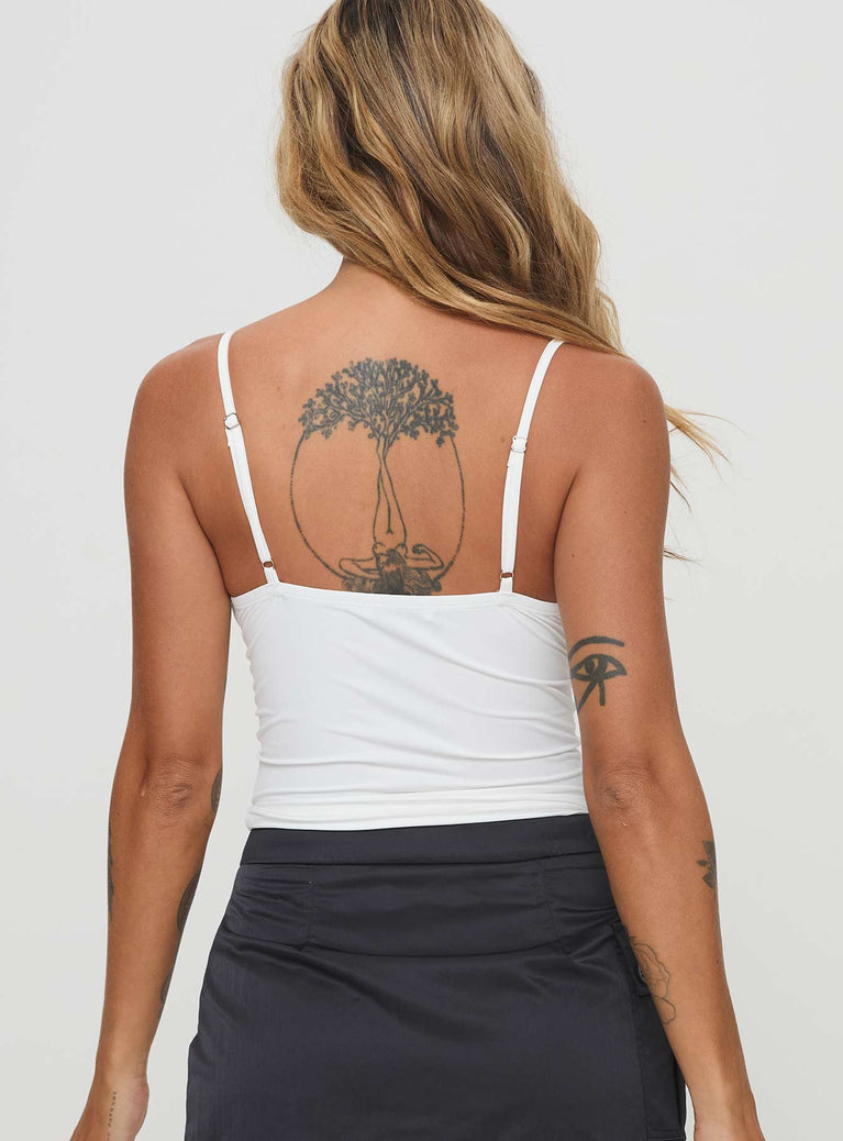 Sampson Top White | Princess Polly USA