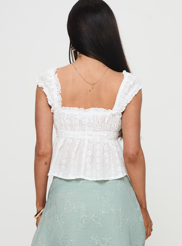Summerfield Top White | Princess Polly USA