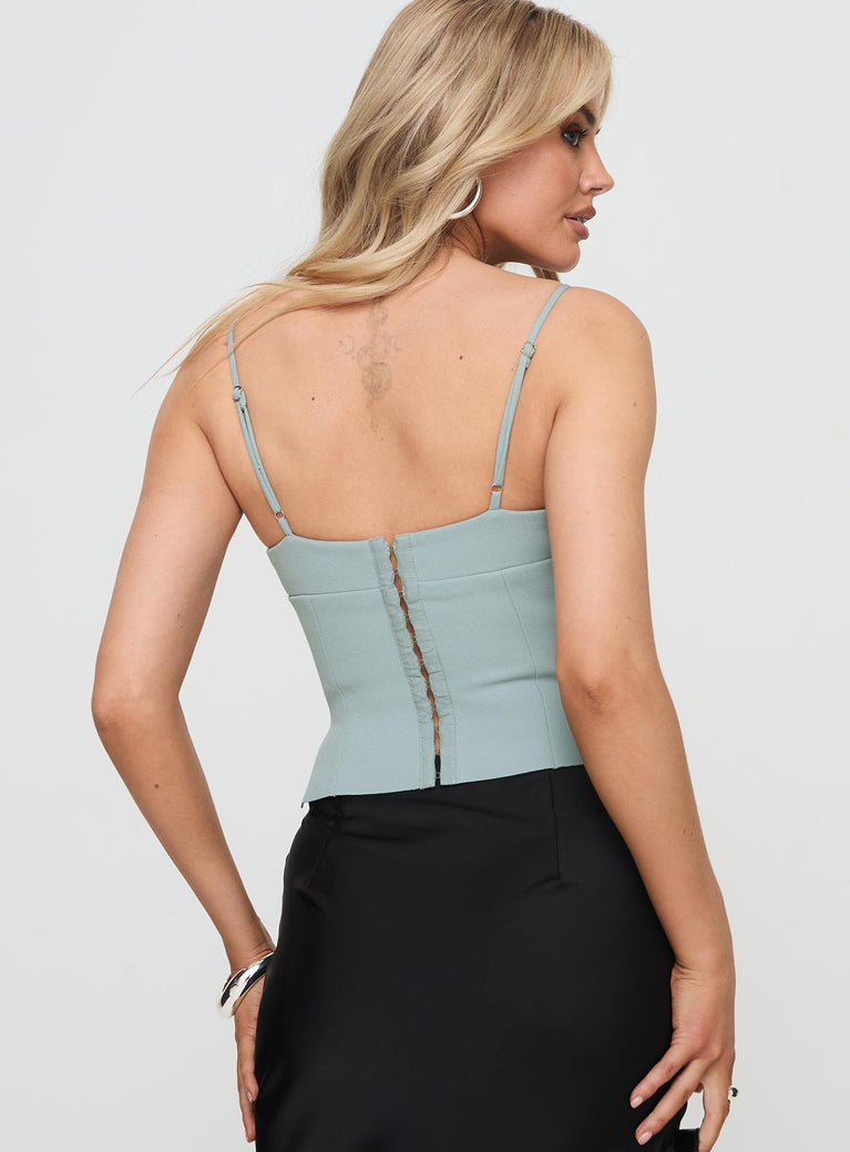 Sculpture Top Grey | Princess Polly USA