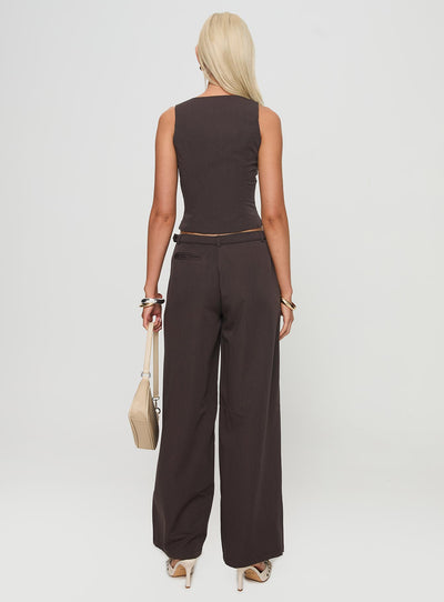 Airi Top Brown