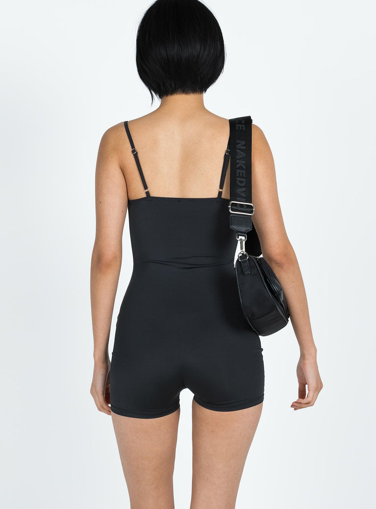 Linden Romper Black | Princess Polly USA