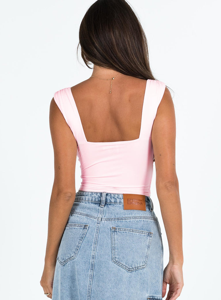Candyce Top Pink