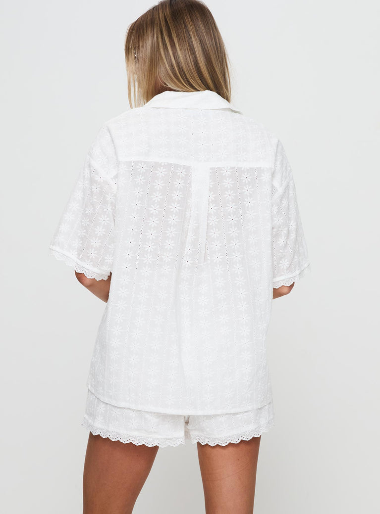 Daisy Chains Set White | Princess Polly USA