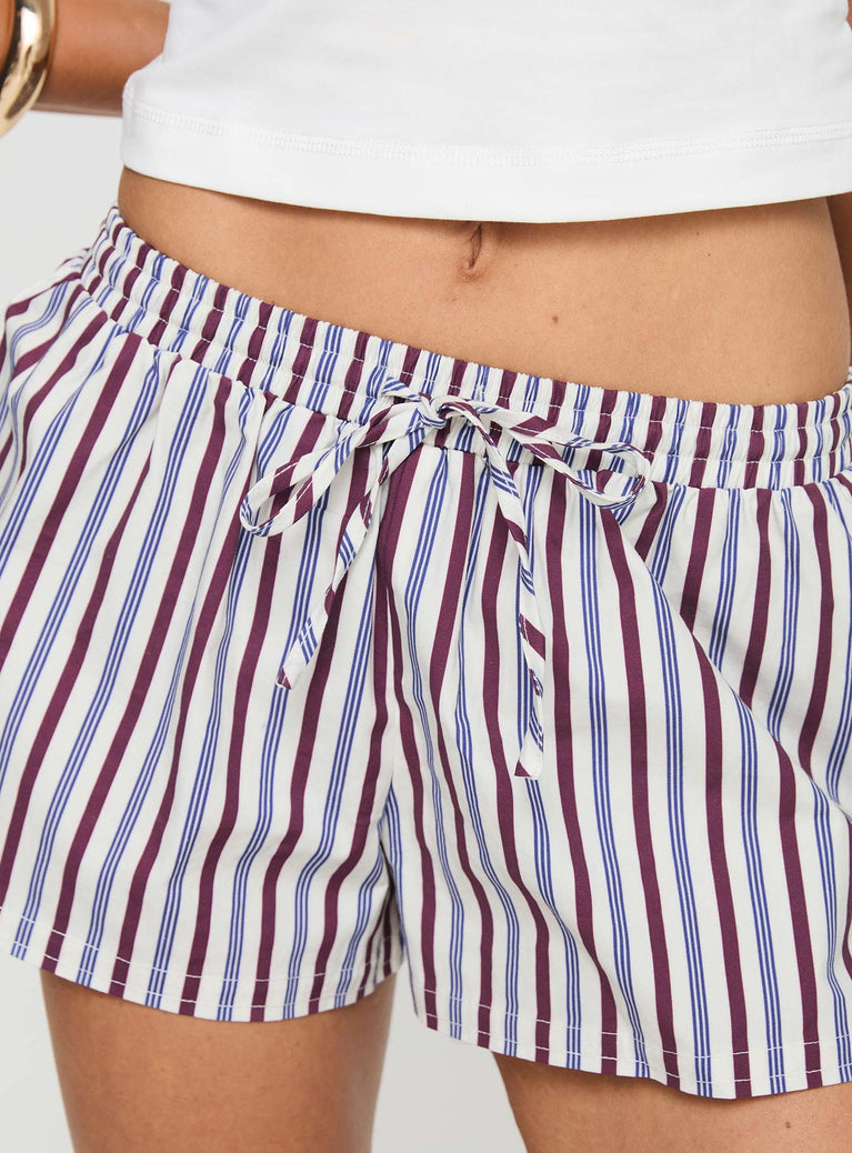 Stellie Shorts Multi Stripe | Princess Polly USA