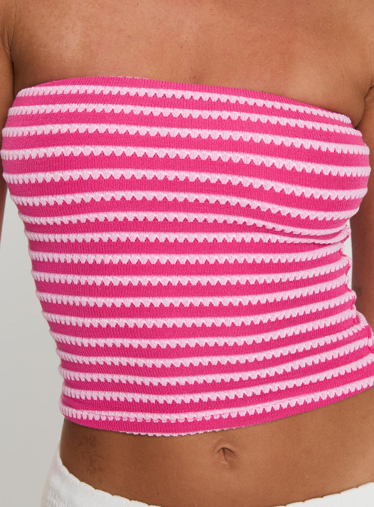 Millert Tube Top Pink | Princess Polly USA