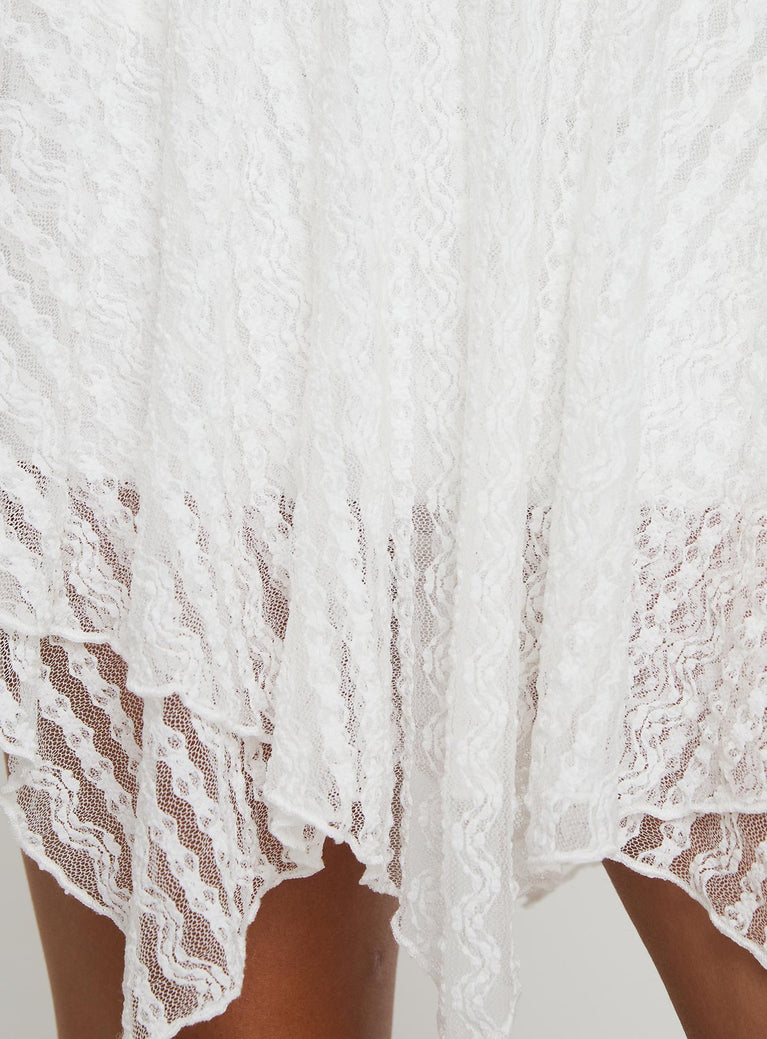 Blossomia Mini Skirt White | Princess Polly USA