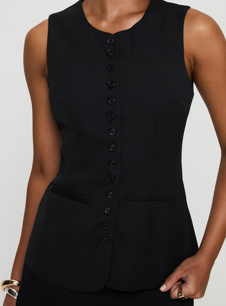 Islington Top Black | Princess Polly USA