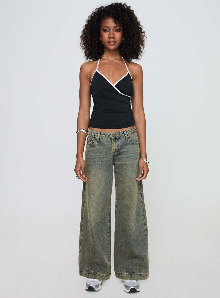 Kienna Top Black | Princess Polly USA