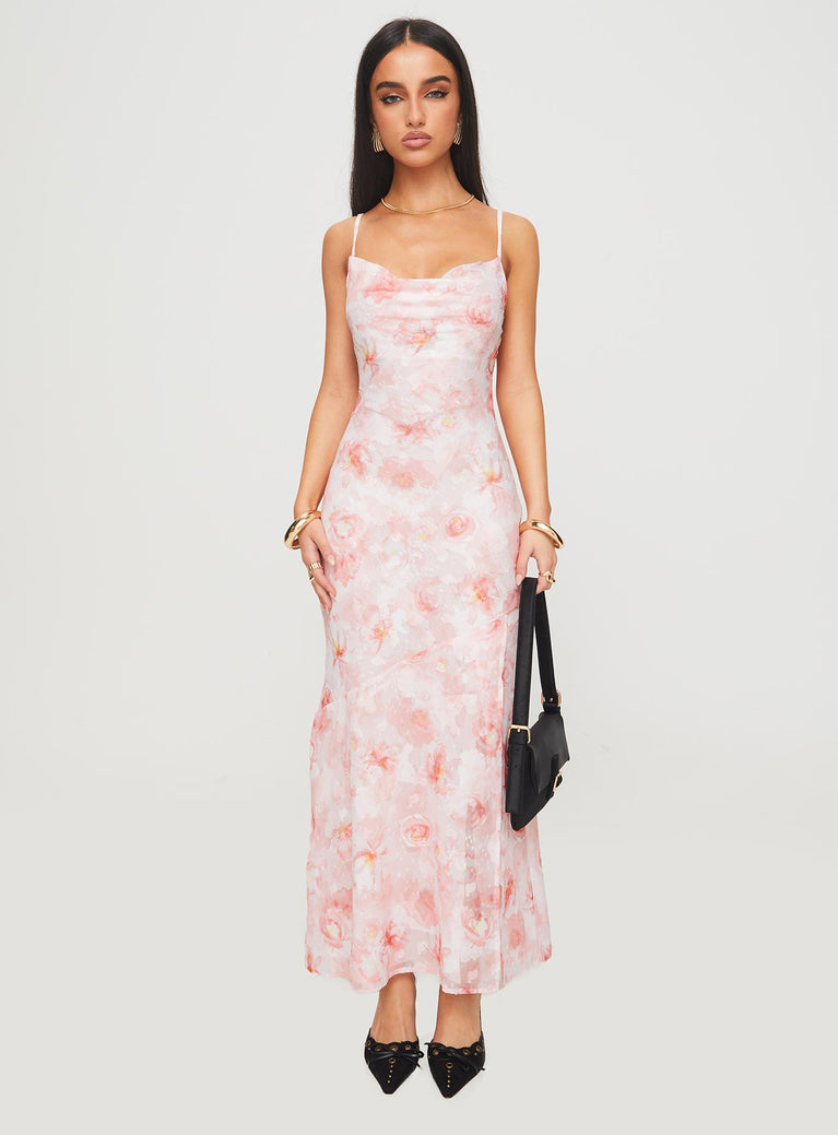 Mafalde Maxi Dress Pink | Princess Polly USA