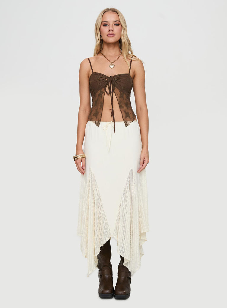 Andorra Top Brown | Princess Polly USA