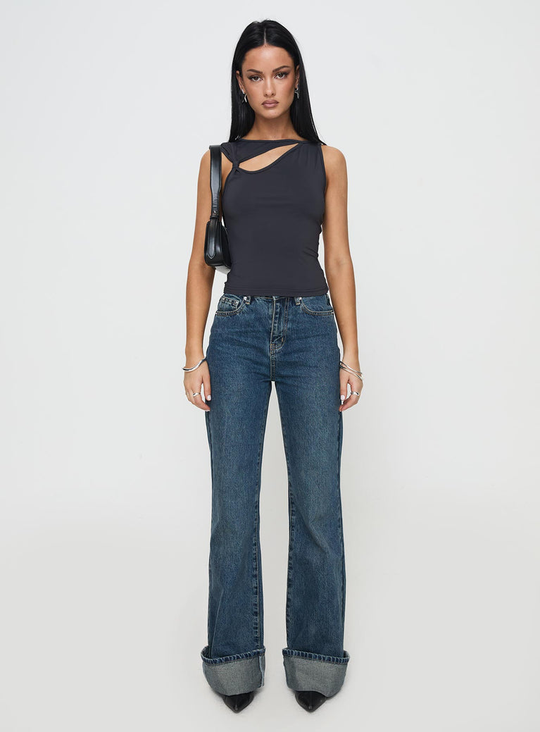 Promises Top Grey | Princess Polly USA