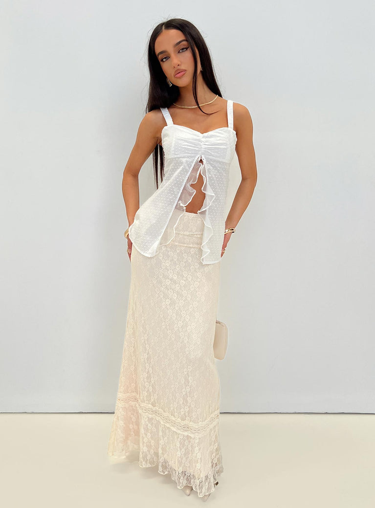 Pinot Top White | Princess Polly USA