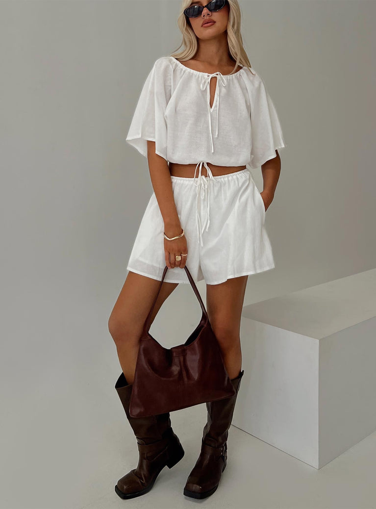 Patty Set White | Princess Polly USA