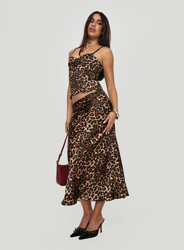 Enigmatic Cami Top Leopard | Princess Polly USA