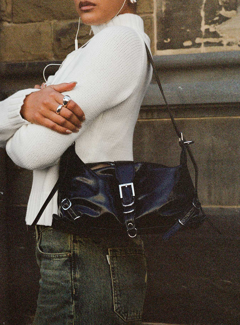 Anatolius Shoulder Bag Black | Princess Polly USA