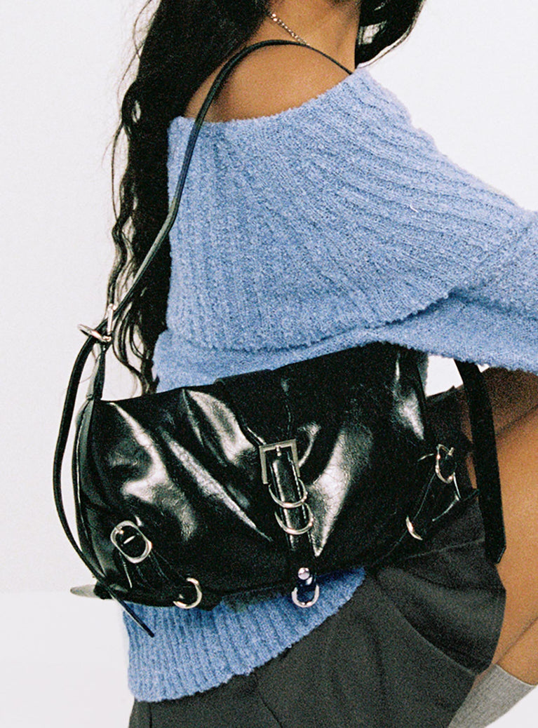 Anatolius Shoulder Bag Black | Princess Polly USA