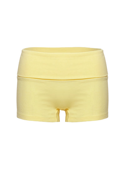 Baseline Rib Top Yellow