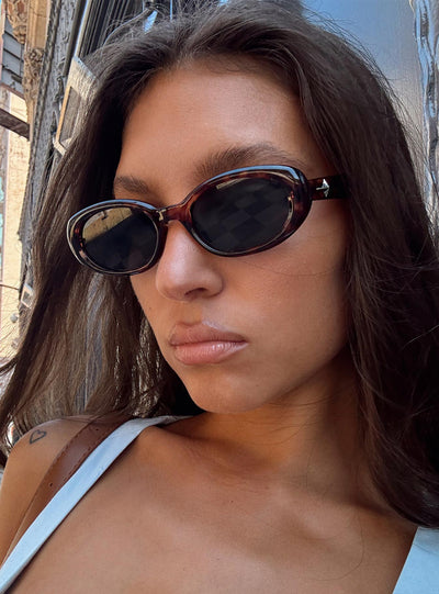 Amalthea Top Blue Check