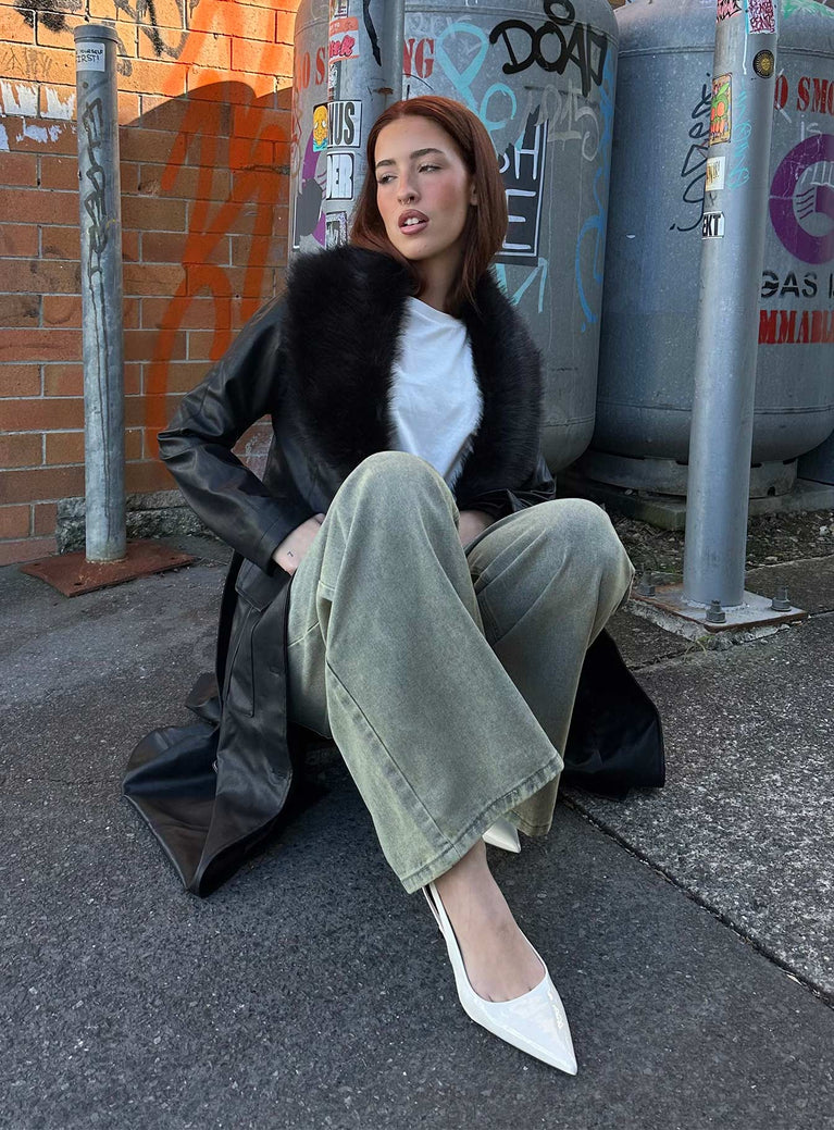 Billini Ayla Pointed Toe Heels Bone | Princess Polly USA