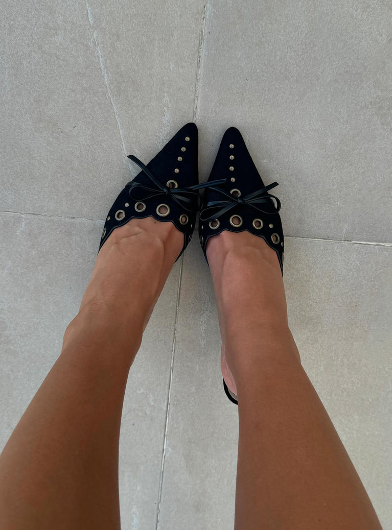 Charisma Pointed Toe Heels Black | Princess Polly USA