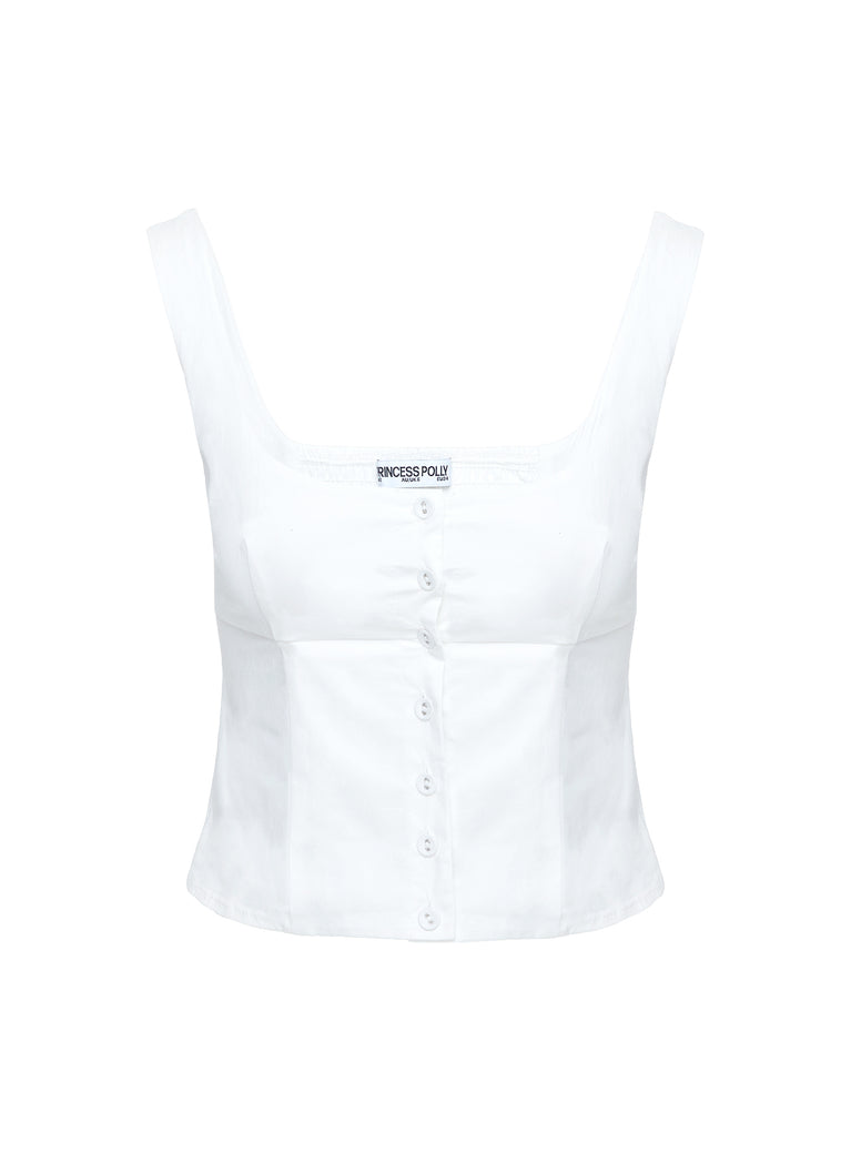 Effortless Top White | Princess Polly USA
