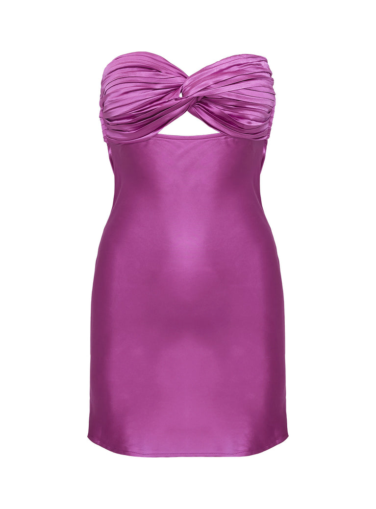 Faviola Mini Dress Purple | Princess Polly USA