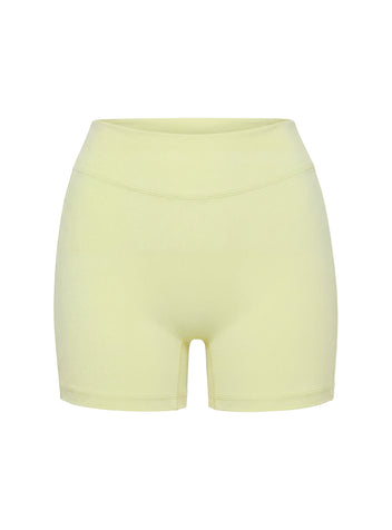 Final Form Active Invisible Scrunch Shorts Lemongrass | Princess Polly