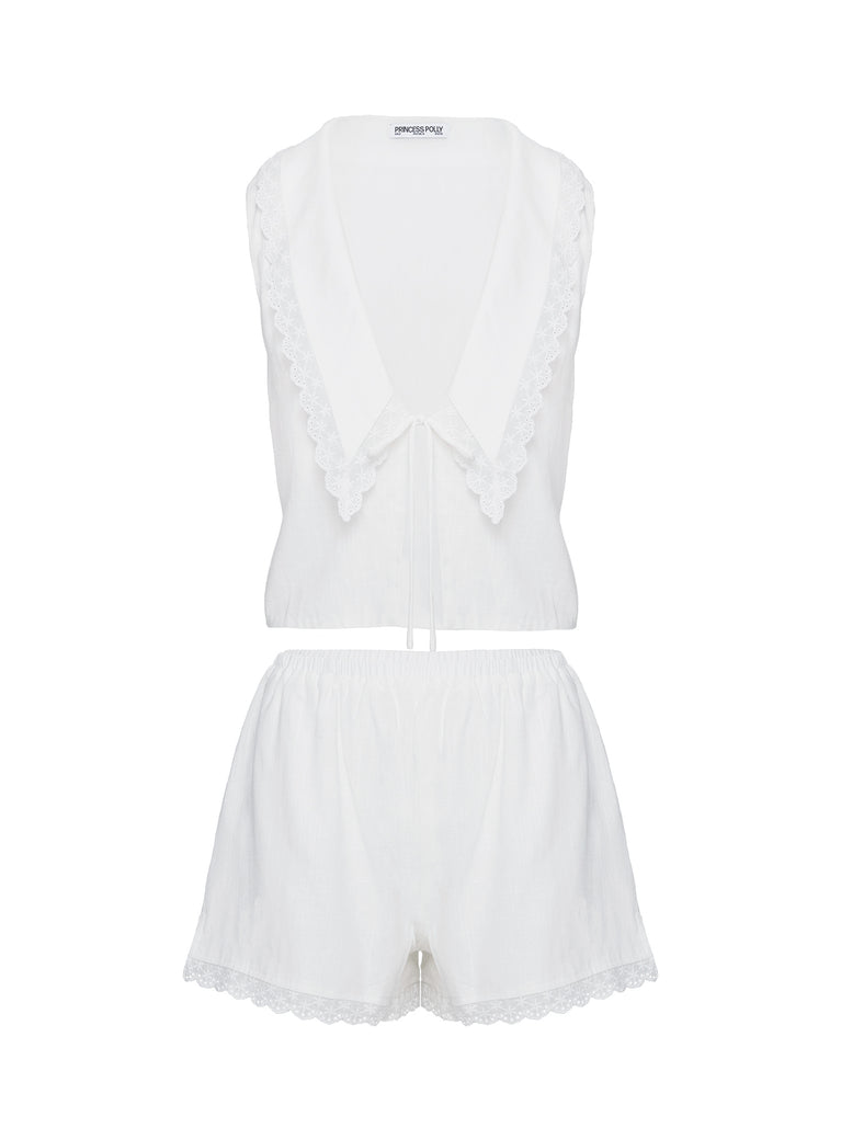 Haruka Set White | Princess Polly USA