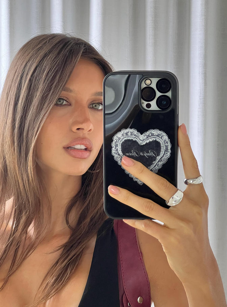 Ready To Receive iPhone Case Black | Princess Polly