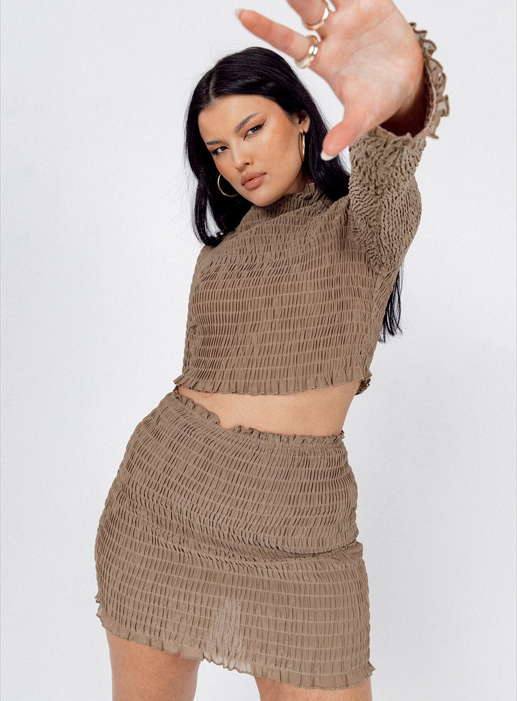 Remi Set Brown | Princess Polly