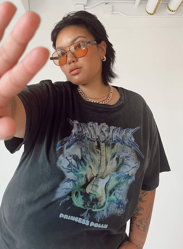 Backstage Oversized Tee Curve | Princess Polly