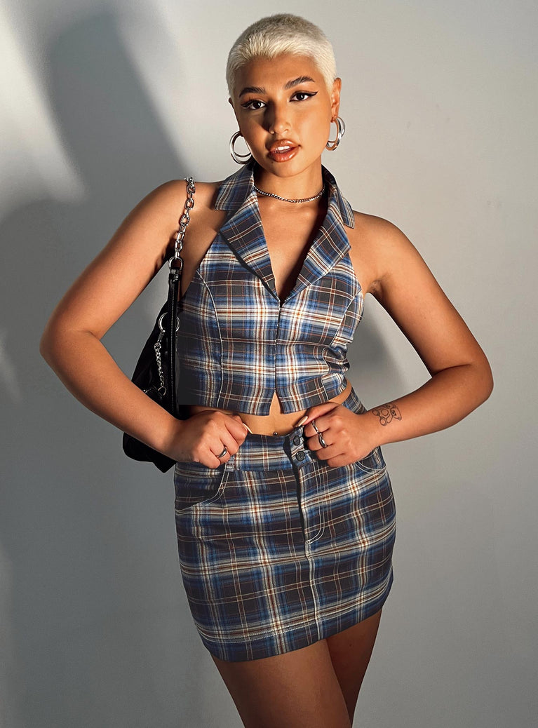 Thessy Mini Skirt Multi | Princess Polly USA