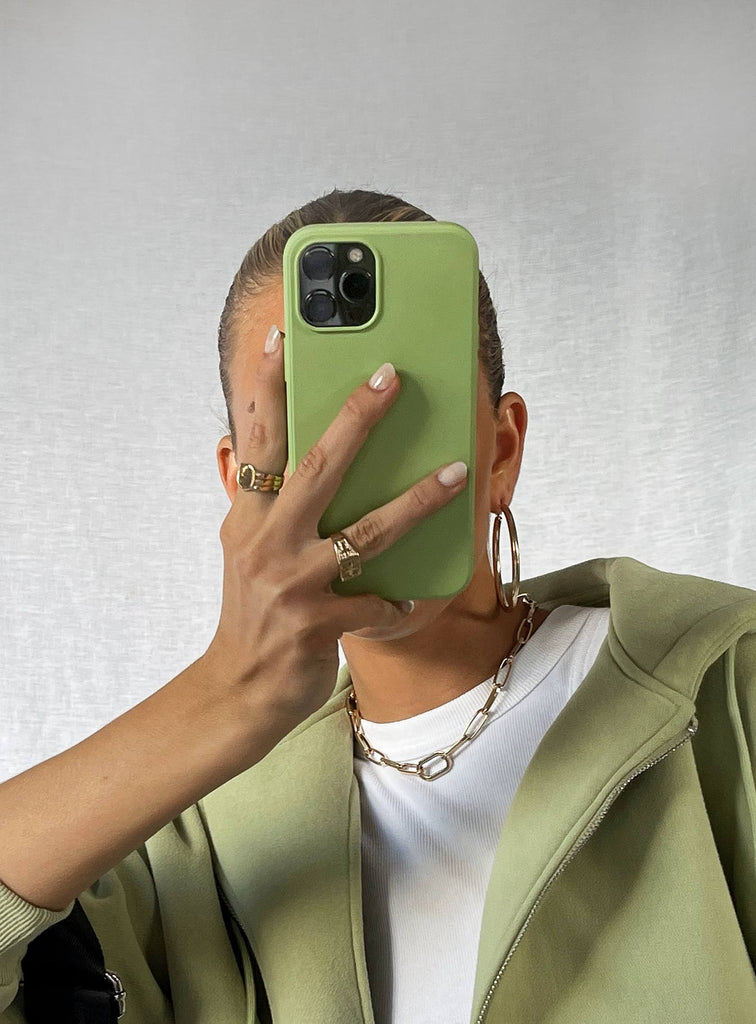The Classic iPhone Case Green | Princess Polly