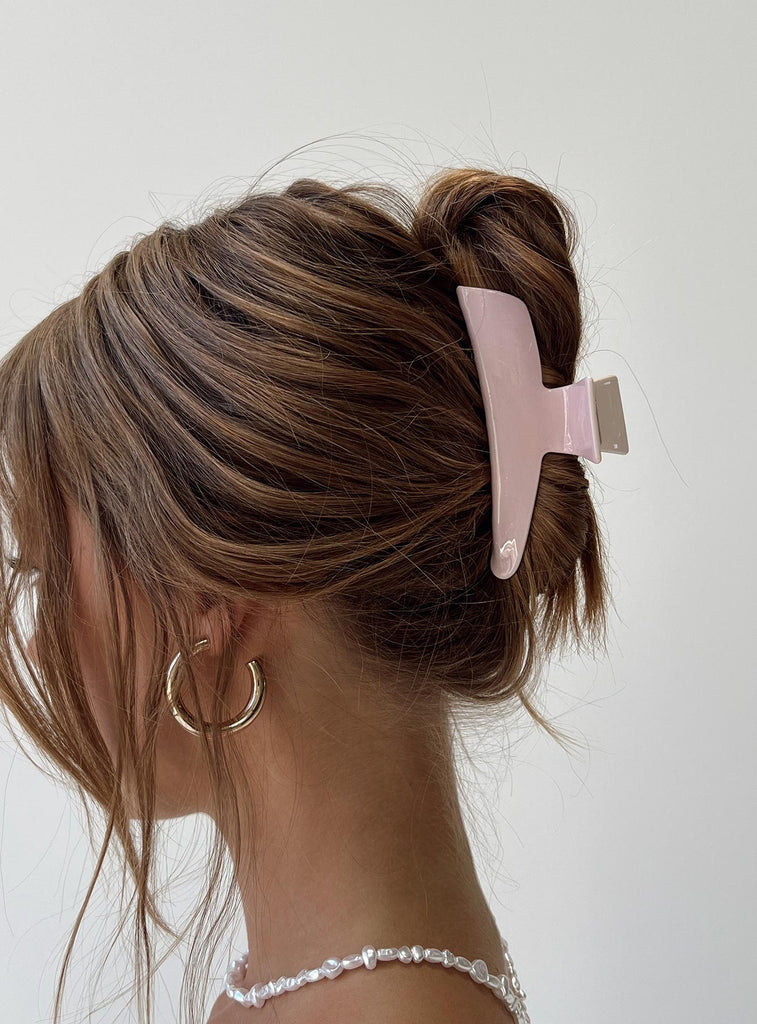 Linden Hair Clip Pink | Princess Polly