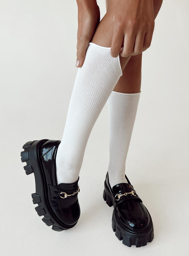 Garnet Socks White | Princess Polly