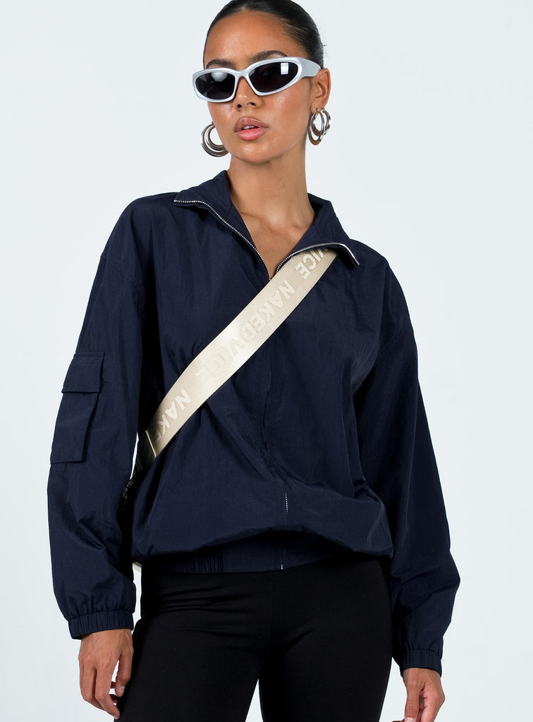 Posca Zip Up Jacket Navy